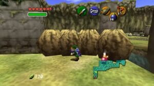 Ocarina of Time Walkthrough: Zora's River and Domain - Zelda Central