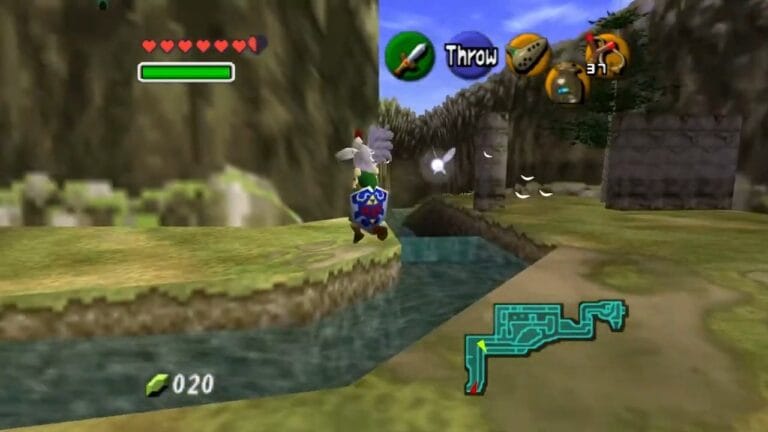 Ocarina of Time Walkthrough: Zora's River and Domain - Zelda Central