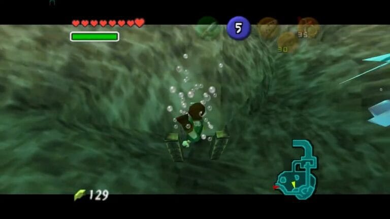 Ocarina of Time Walkthrough: Zora's River and Domain - Zelda Central