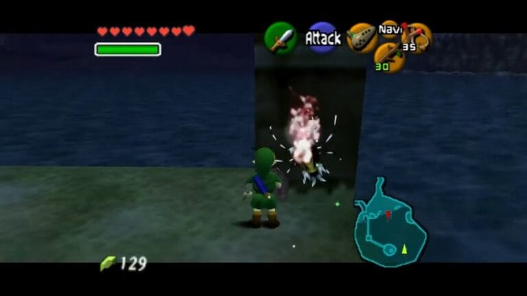 Ocarina of Time Walkthrough: Zora's River and Domain - Zelda Central