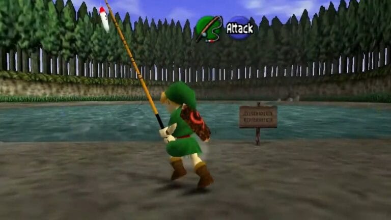 Ocarina of Time Walkthrough: Zora's River and Domain - Zelda Central