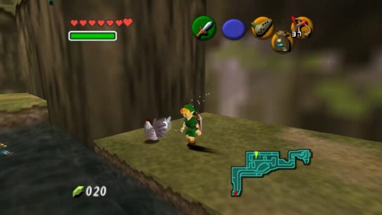 Ocarina of Time Walkthrough: Zora's River and Domain - Zelda Central