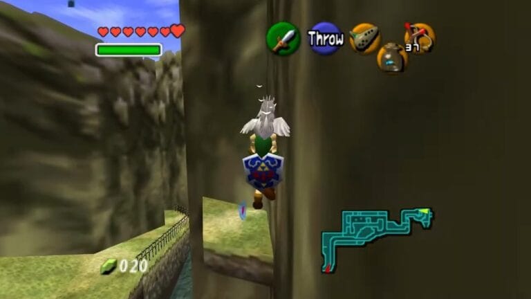 Ocarina of Time Walkthrough: Zora's River and Domain - Zelda Central
