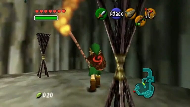 Ocarina of Time Walkthrough: Zora's River and Domain - Zelda Central