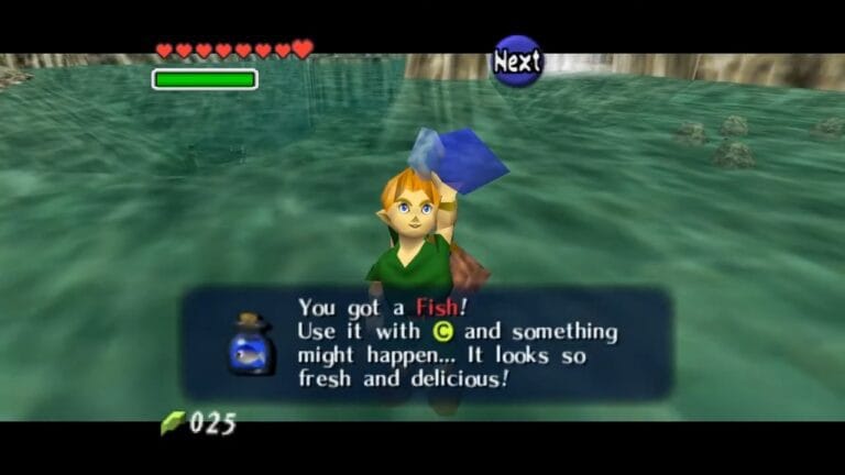 Ocarina of Time Walkthrough: Zora's River and Domain - Zelda Central