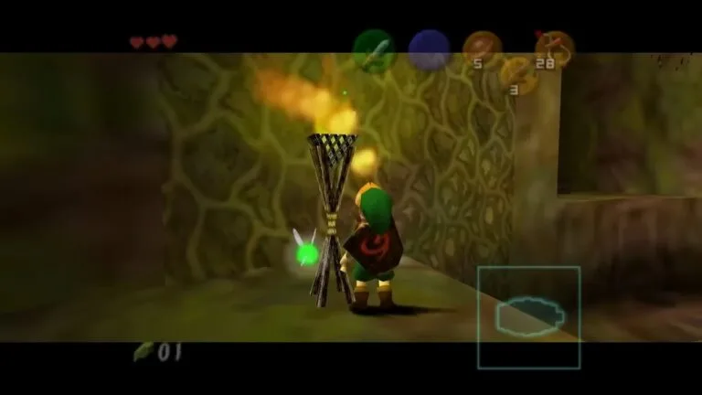 Ocarina of Time Walkthrough: Inside the Great Deku Tree