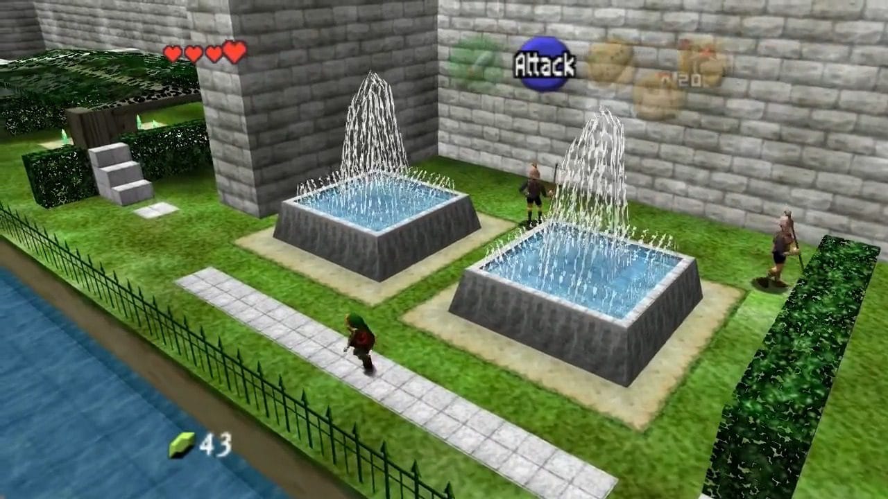Ocarina of Time Walkthrough: Hyrule Field and Castle - Zelda Central