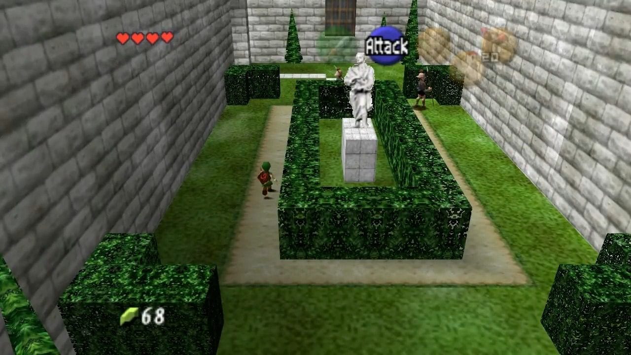 Ocarina of Time Walkthrough: Hyrule Field and Castle - Zelda Central