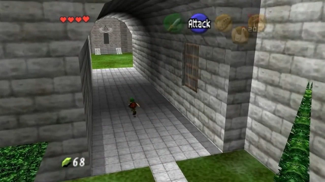 Ocarina of Time Walkthrough: Hyrule Field and Castle - Zelda Central