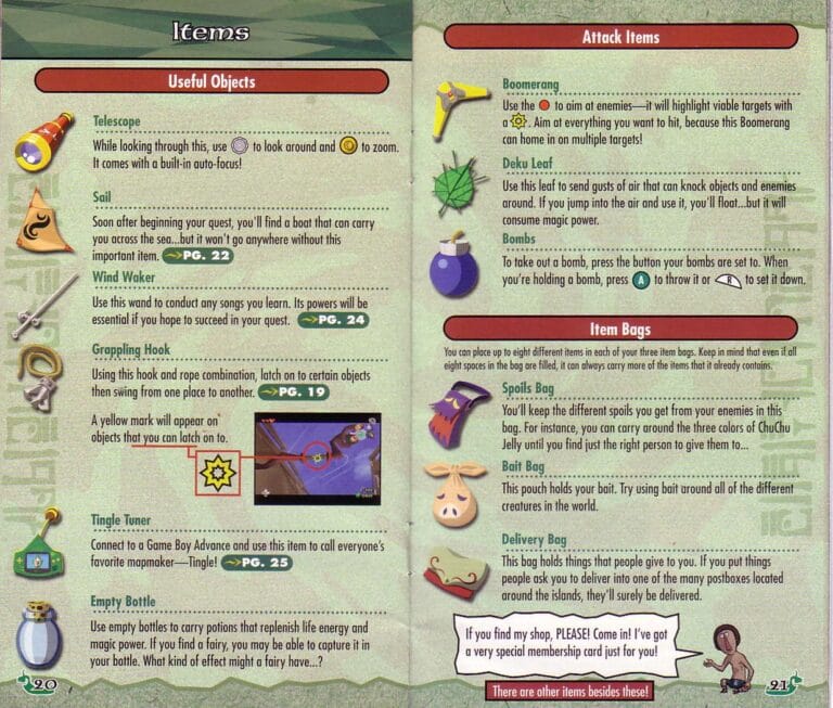 Instruction Manual - The Legend of Zelda: The Wind Waker