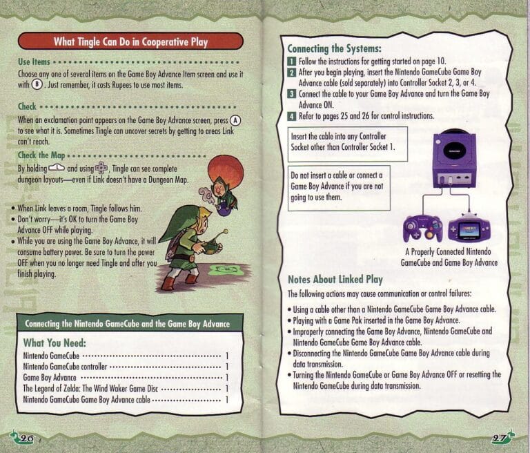 Instruction Manual - The Legend of Zelda: The Wind Waker