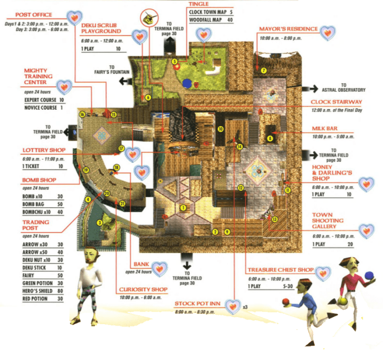 Majora's Mask Maps - Zelda Central