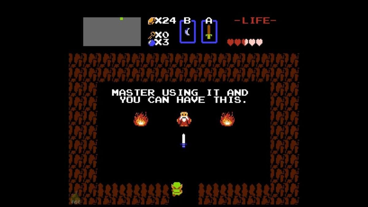 Sword Upgrades - The Legend of Zelda (NES) Guide
