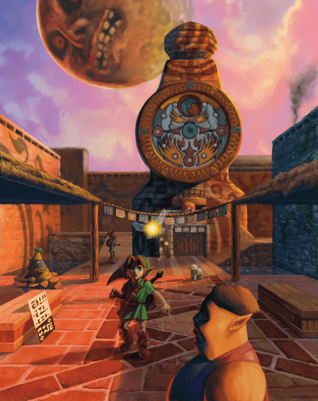 Majora's Mask Official Artwork - Zelda Central