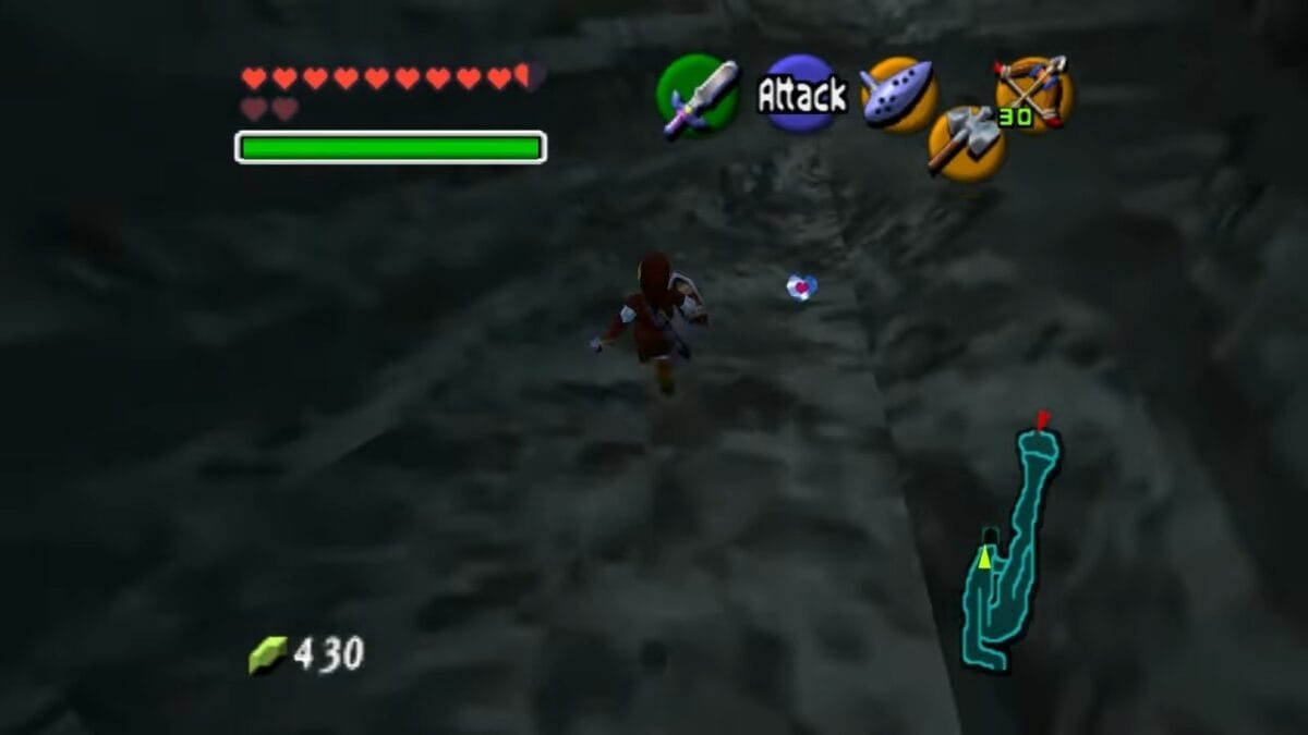 Ocarina of Time Walkthrough: Ice Cavern - Zelda Central