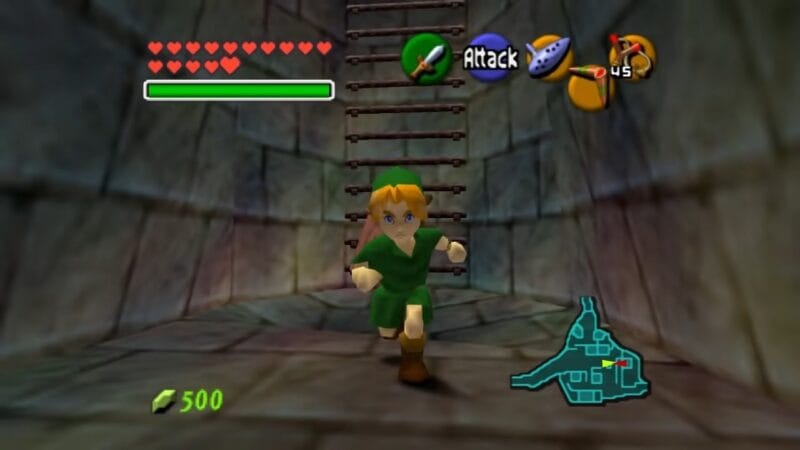 Ocarina of Time Walkthrough: Bottom of the Well - Zelda Central