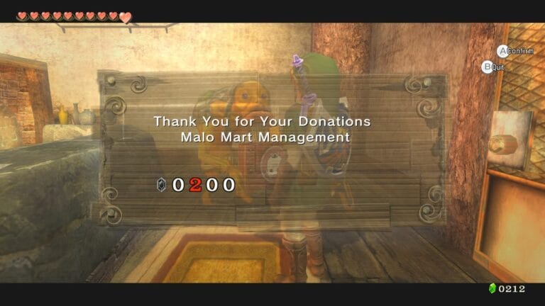 Twilight Princess Malo Mart & Magic Armor - Zelda Central