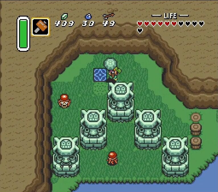 Warp Tile Locations - Zelda: A Link to the Past Guide
