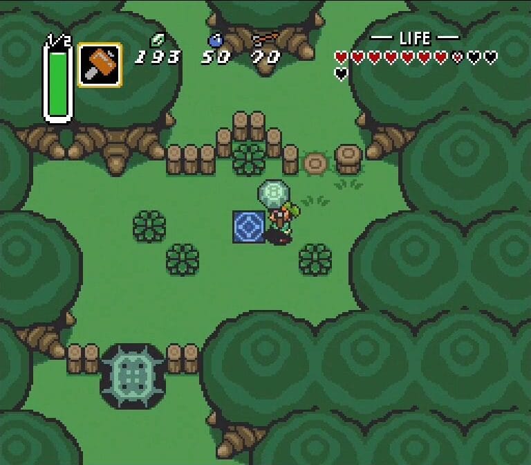 A Link to the Past Warp Tiles - Zelda Central