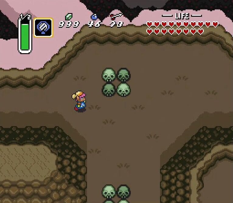 Warp Tile Locations - Zelda: A Link to the Past Guide