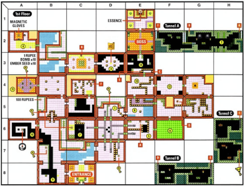 Oracle of Seasons Maps - Zelda Central
