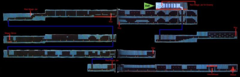 The Adventure of Link Maps - Zelda Central