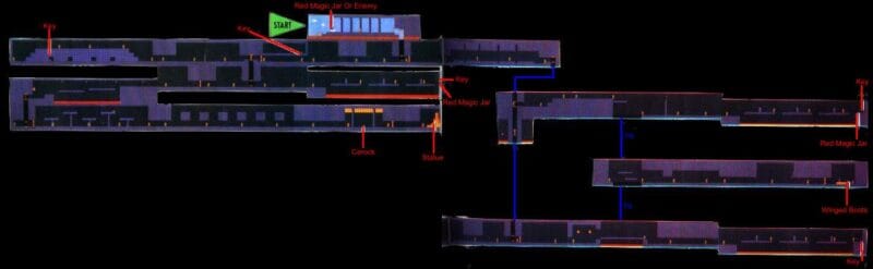 The Adventure of Link Maps - Zelda Central