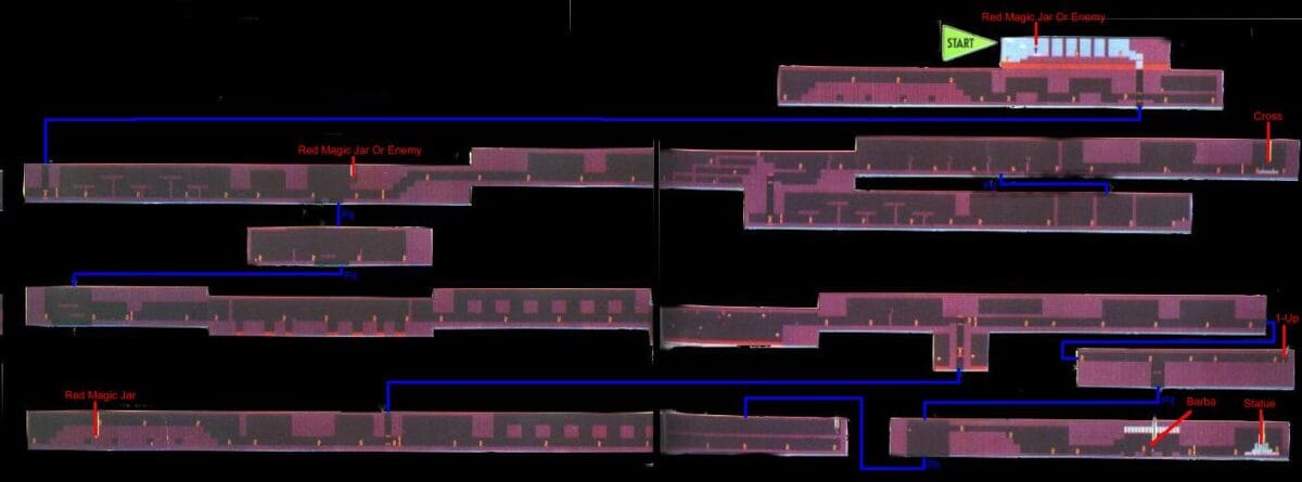 The Adventure of Link Maps - Zelda Central