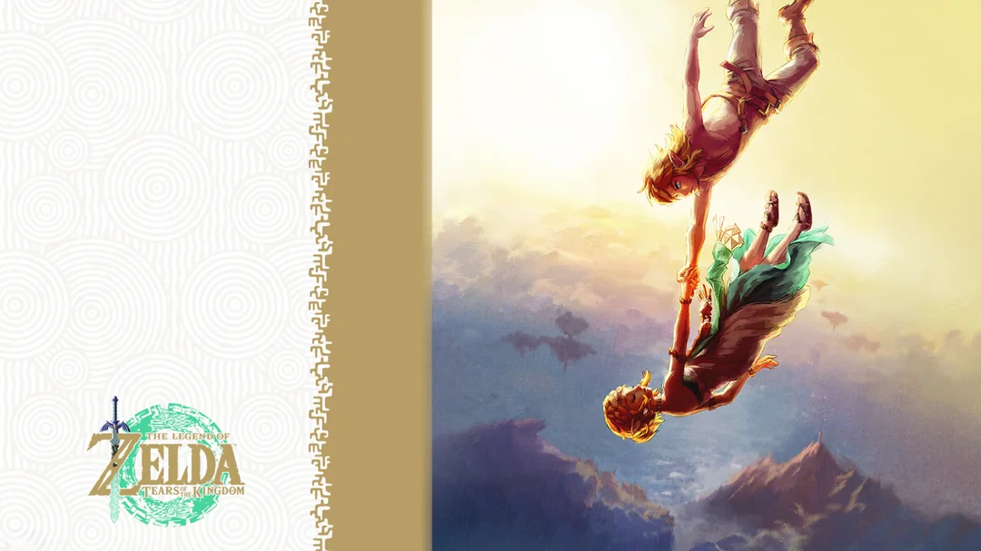 Tears of the Kingdom Official Wallpaper - Link & Zelda - Zelda Central