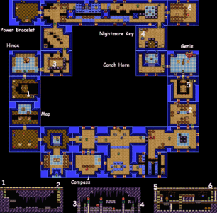 Link's Awakening Maps - Zelda Central
