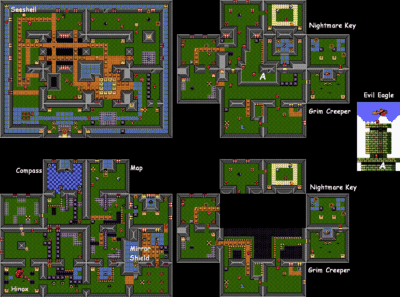 Link's Awakening Maps - Zelda Central
