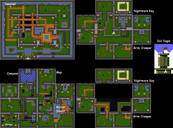Link's Awakening Maps - Zelda Central