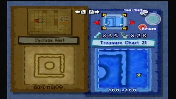 Special Charts - The Legend of Zelda: The WInd Waker Guide