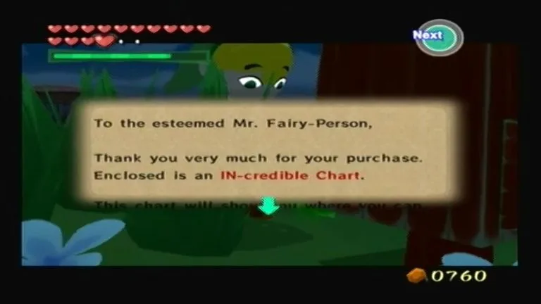 Special Charts - The Legend of Zelda: The WInd Waker Guide