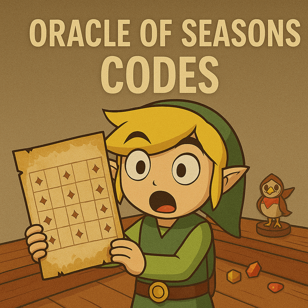 Oracle of Seasons GameShark Codes - Zelda Central