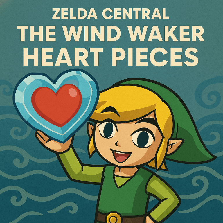 The Wind Waker: Heart Piece Location Guide - Zelda Central