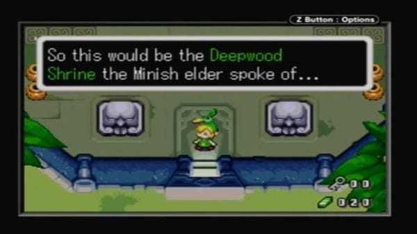 The Minish Cap Walkthrough: Deepwood Shrine - Dungeon #1